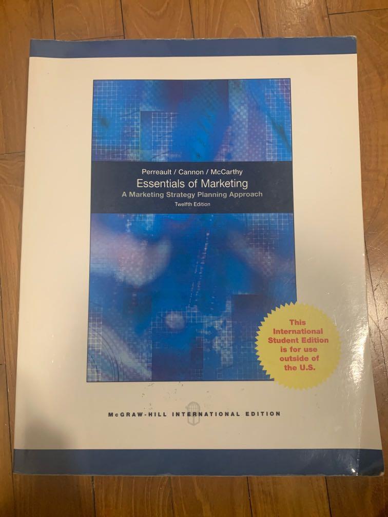 Essentials of Marketing - Textbook, Hobbies & Toys, Books & Magazines ...
