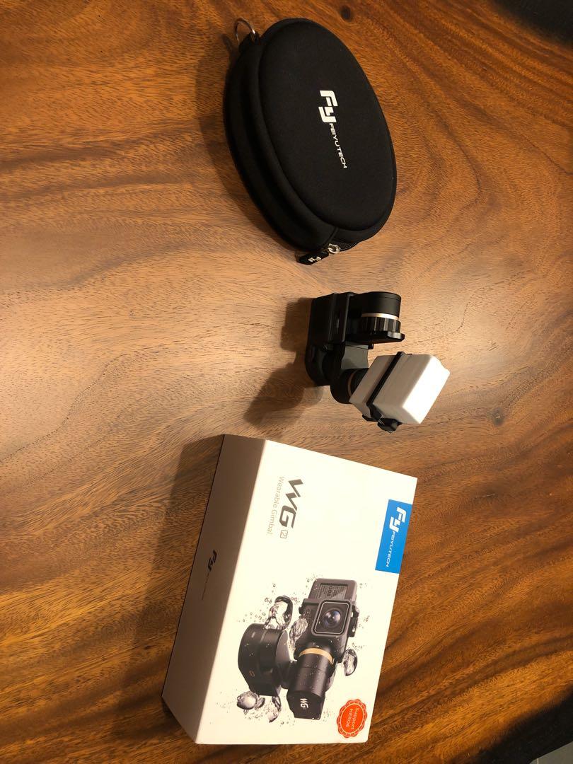 Feiyu WG2 wearable gimbal, Photography, Video Cameras on Carousell