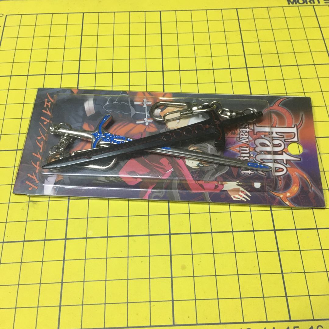 Figma 適用 鎖匙扣 EX咖哩棒 fs/n Excalibur morgan 配件, 興趣及遊戲, 玩具 & 遊戲類 - Carousell