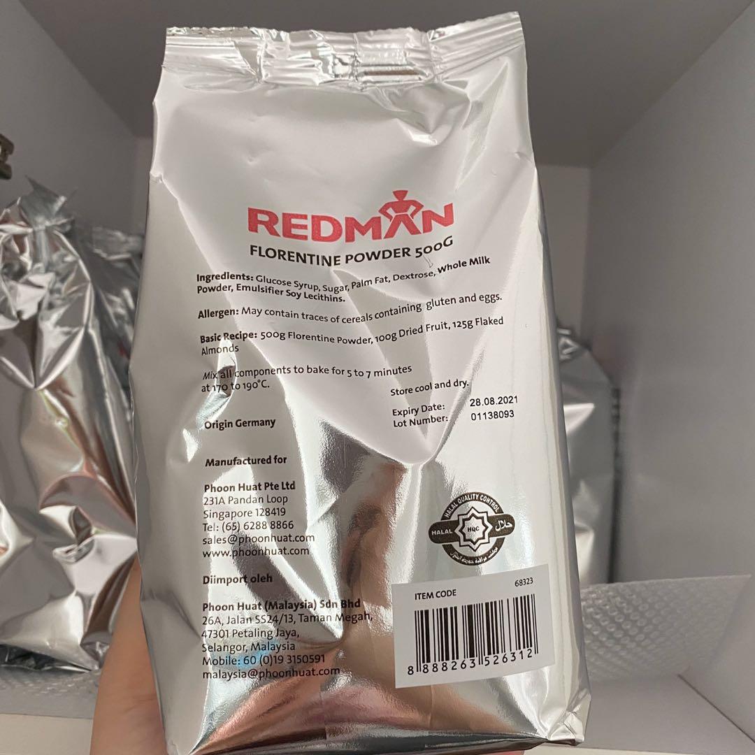 Florentine powder REDMAN 500gr, Food & Drinks, Packaged & Instant Food ...