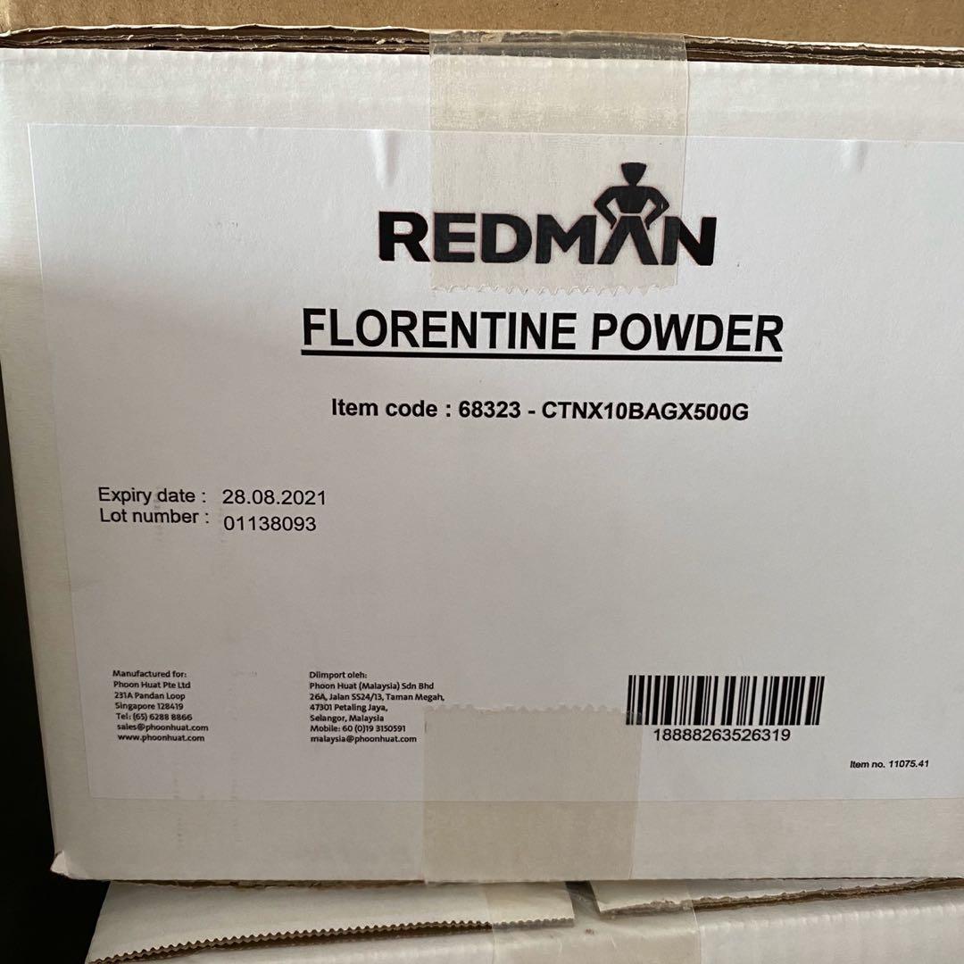 Florentine powder REDMAN 500gr, Food & Drinks, Packaged & Instant Food ...