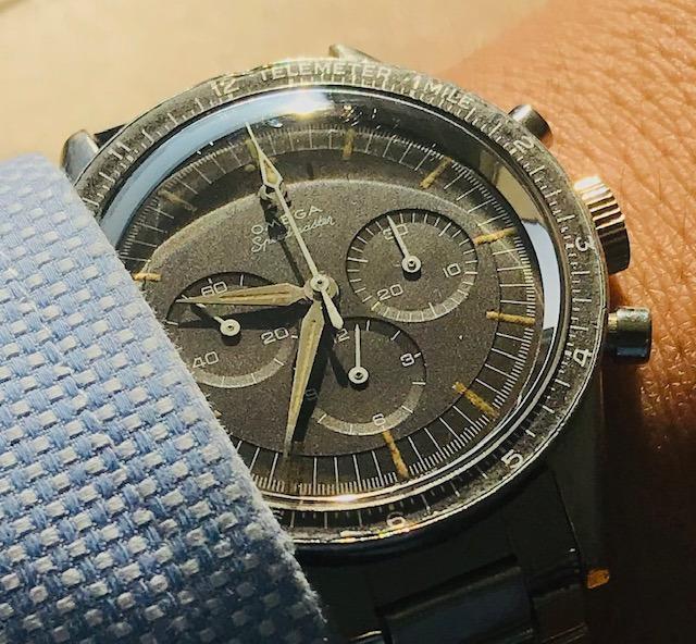 FS: Vintage Omega Speedmaster 105.002 Alpha Hands Telemeter Dial ...