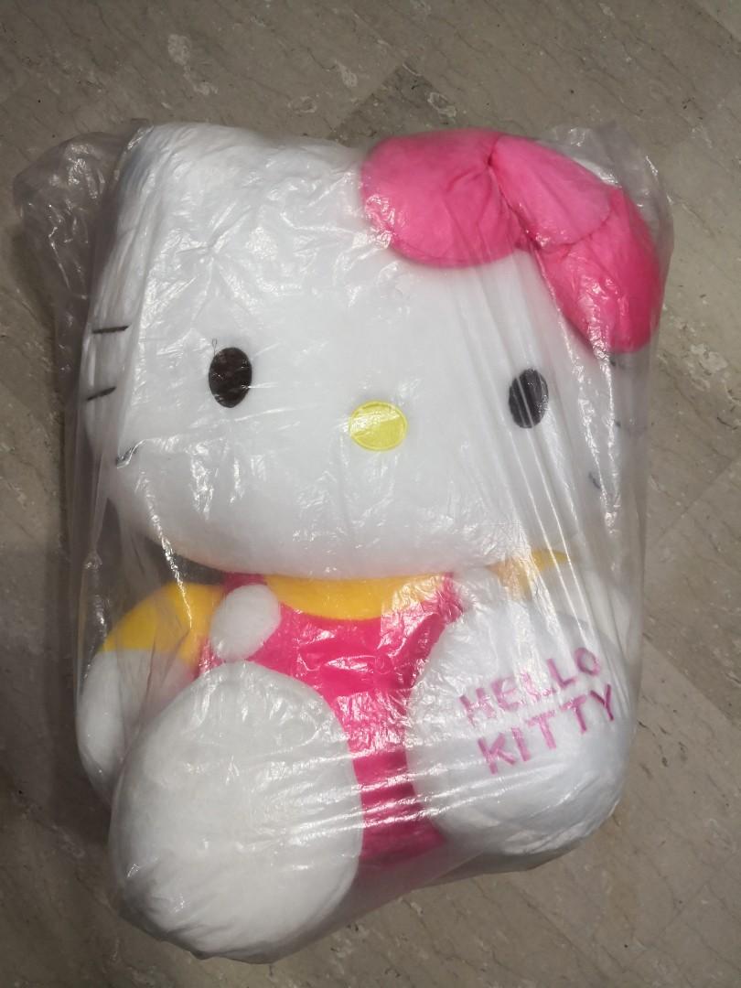 Hello Kitty Hot Pink Giant Plushie, Hobbies & Toys, Toys & Games on ...