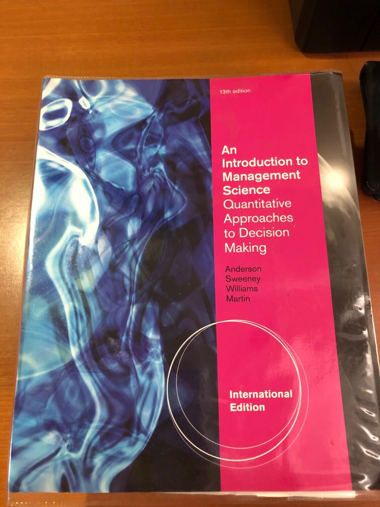 Introduction to Management Science, Hobbies & Toys, Books & Magazines ...