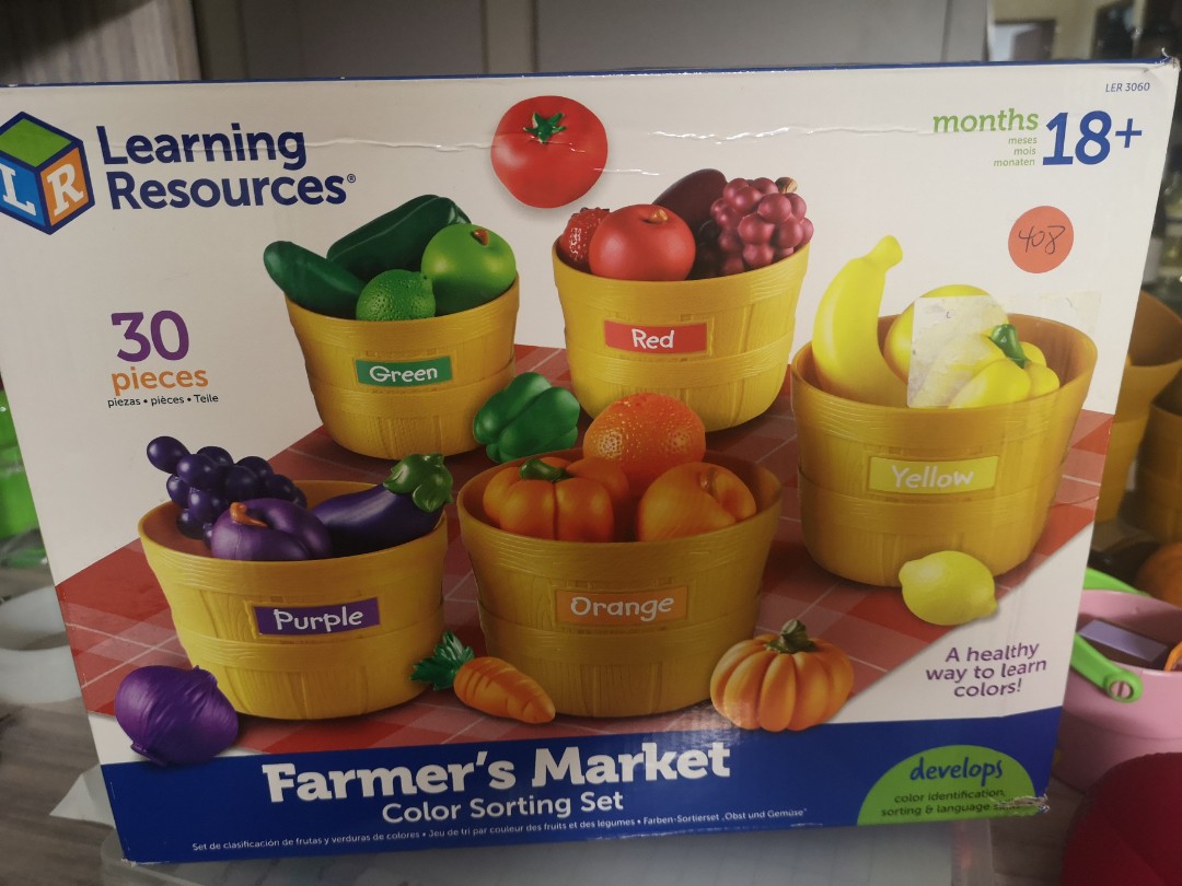 Learning Resources Fruit Color Sorting, Babies & Kids, Toys & Walkers ...
