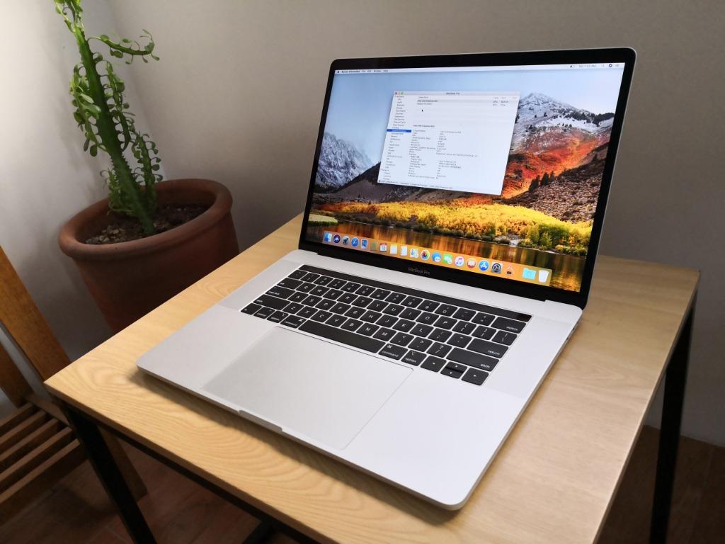 Macbook Pro Retina 15 2017 Core i7 16GB 256SSD AMD Radeon 555X ...
