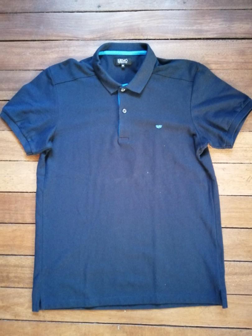 Memo Polo Shirt, Men's Fashion, Tops & Sets, Tshirts & Polo Shirts on ...