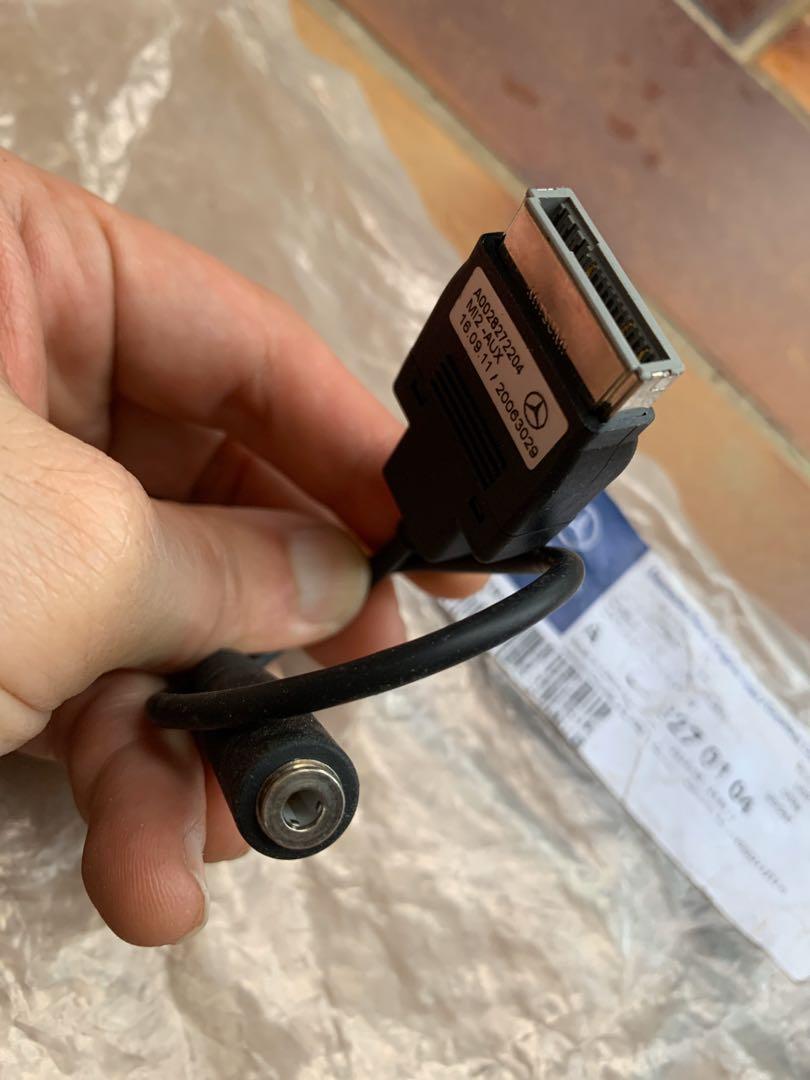 Mercedes media interface cable USB/Aux, Computers & Tech, Parts ...