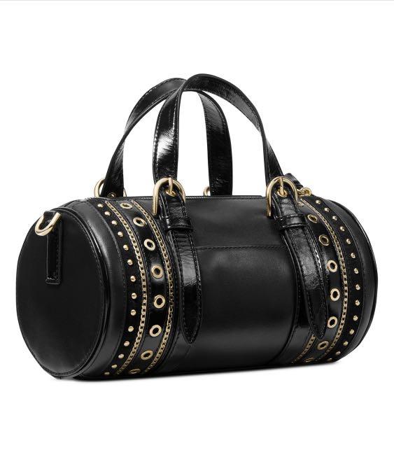 Michael Kors barrel satchel, Women's Fashion, Bags & Wallets, Cross ...
