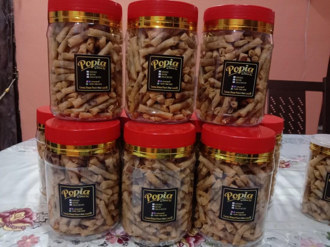 MINI POPIA IKAN BILIS, Food & Drinks, Homemade Bakes on Carousell