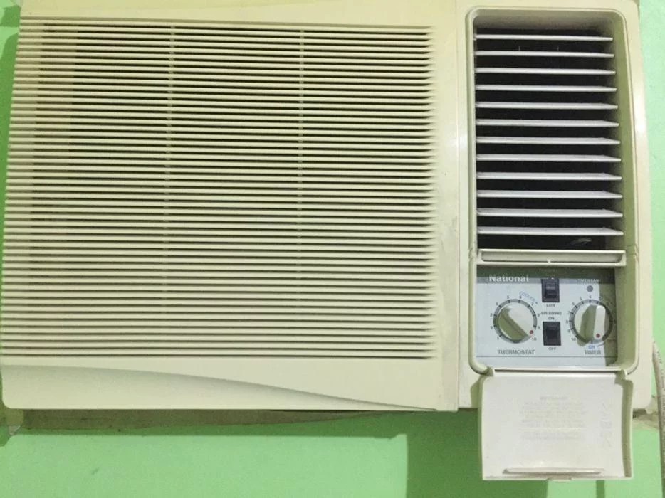 National 1HP Aircon Window Type, TV & Home Appliances, Air Conditioning ...