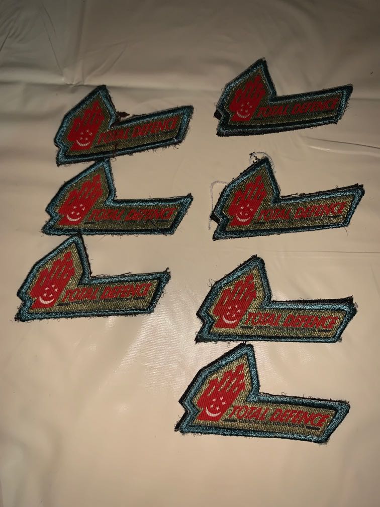 NCC Total Defence Badge Velcro, Everything Else on Carousell