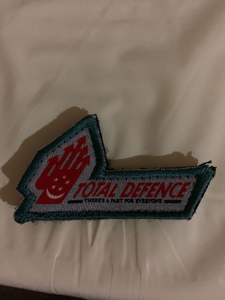 NCC Total Defence Badge Velcro, Everything Else on Carousell
