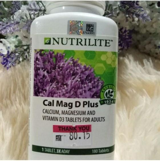 NUTRILITE Cal Mag D Plus, Health & Nutrition, Health Supplements ...