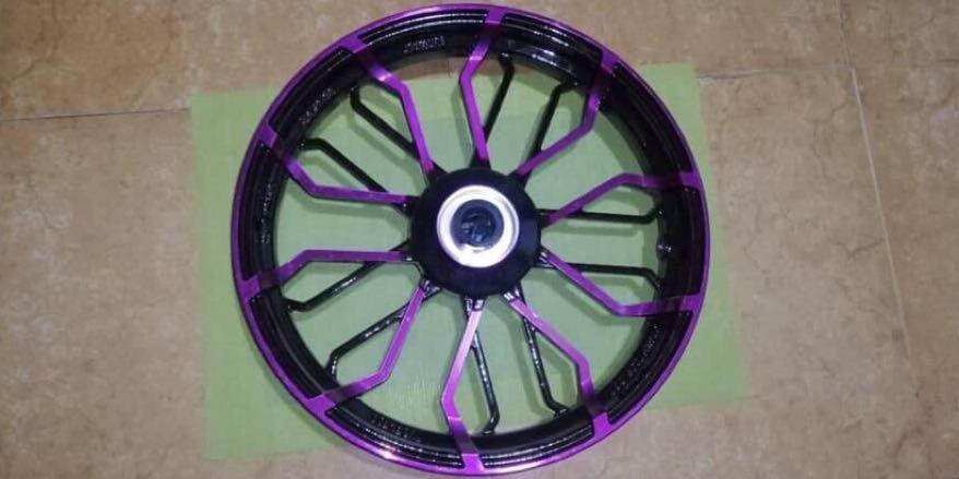 OKIMURA RIM AND TIRE FOR MIO SPORTY, Motorbikes, Motorbike Parts ...