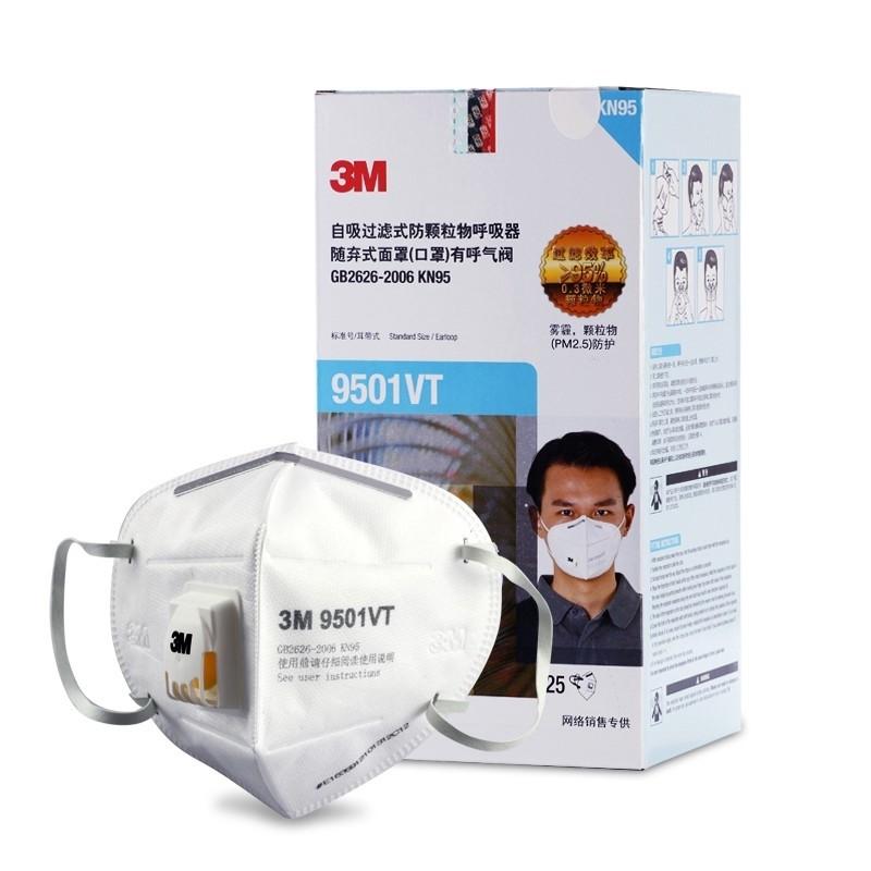 Original 3M N95 Industrial Mask with filter, Furniture & Home Living ...