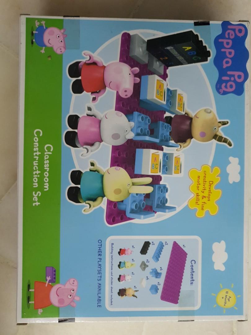 Peppa Pig class room construction set, Hobbies & Toys, Toys & Games on ...
