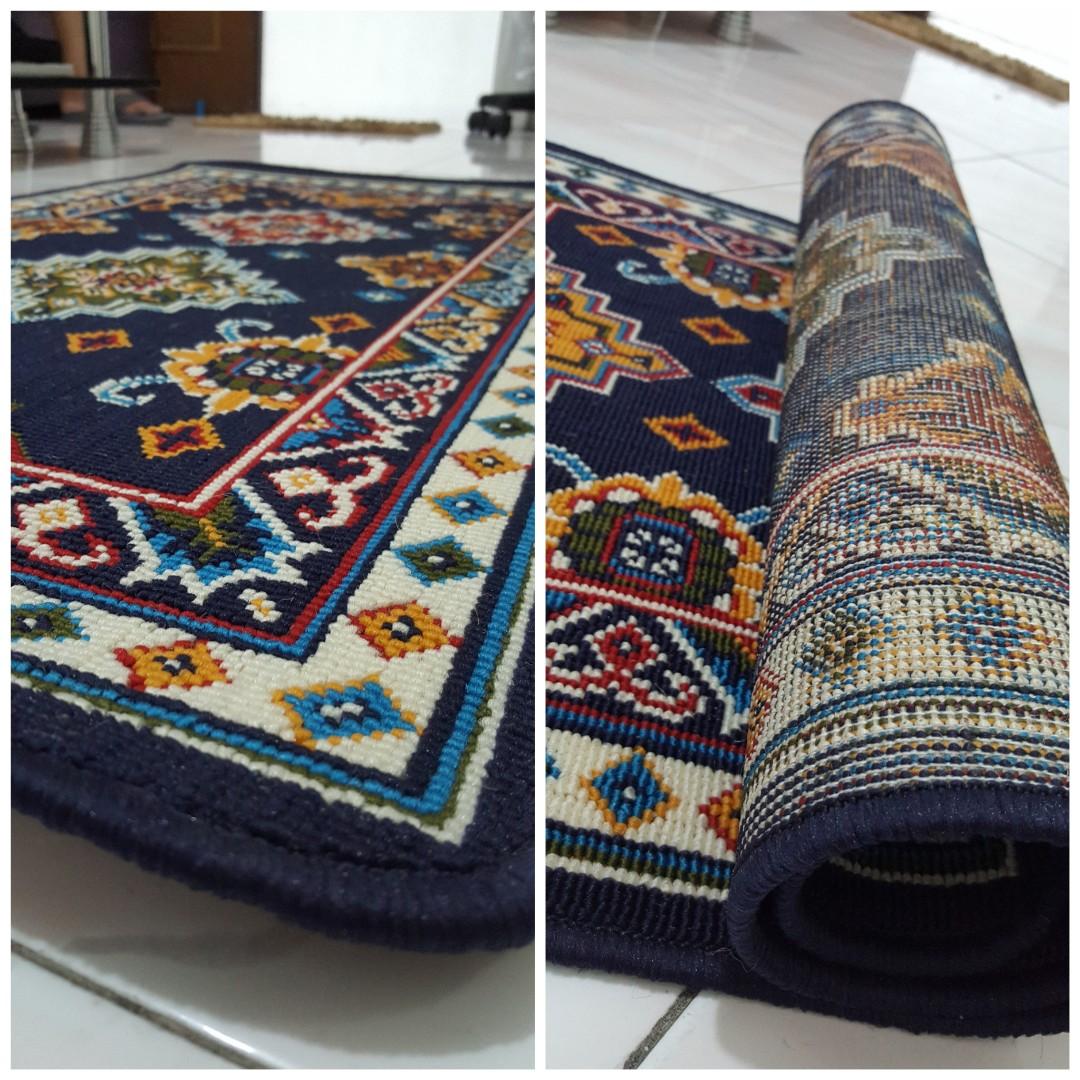 (SOLD) Persian Carpet Kilim Table Cover Table Rug Table Cloth ...