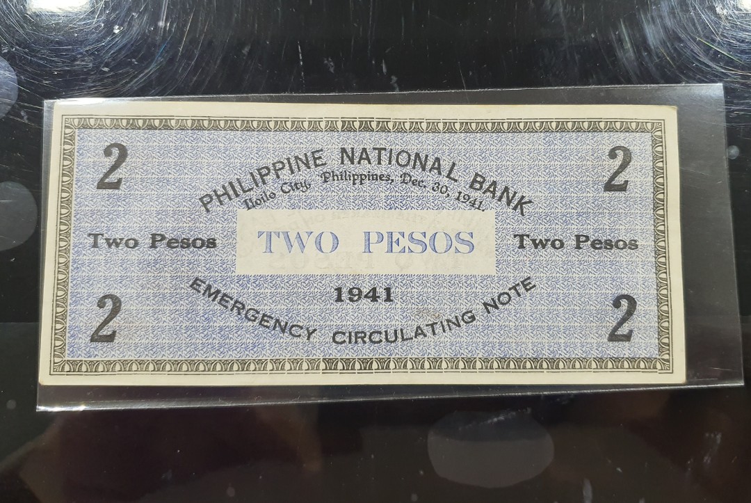 Philippines 1941 2 pesos iloilo Emergency, Hobbies & Toys, Memorabilia ...