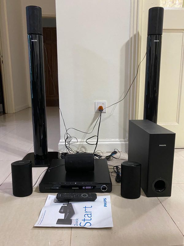Philips Home Theatre System 5.1, TV & Home Appliances, TV ...