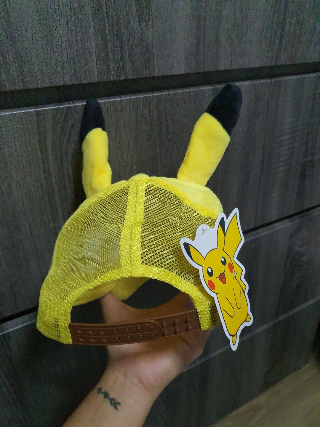 Pikachu cap from pokemon center, Women's Fashion, Watches & Accessories ...