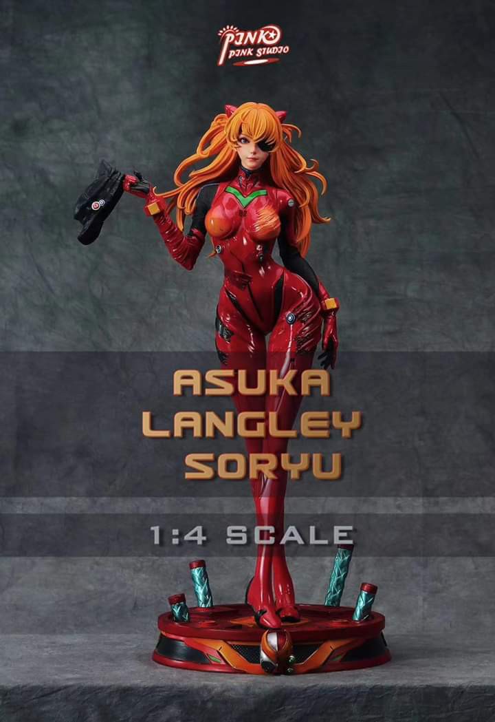 [PO] PINK PINK STUDIO Neon Genesis Evangelion Statue Asuka Langley ...