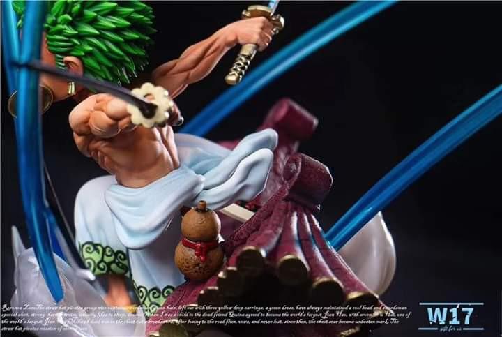 [PO] W-17 STUDIO One Piece WCF Statue Wano Arc Zoro, Hobbies & Toys ...