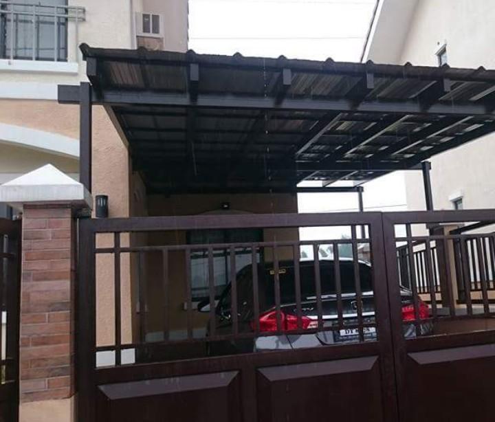 Polycarbonate canopy roofing, Commercial & Industrial, Construction ...