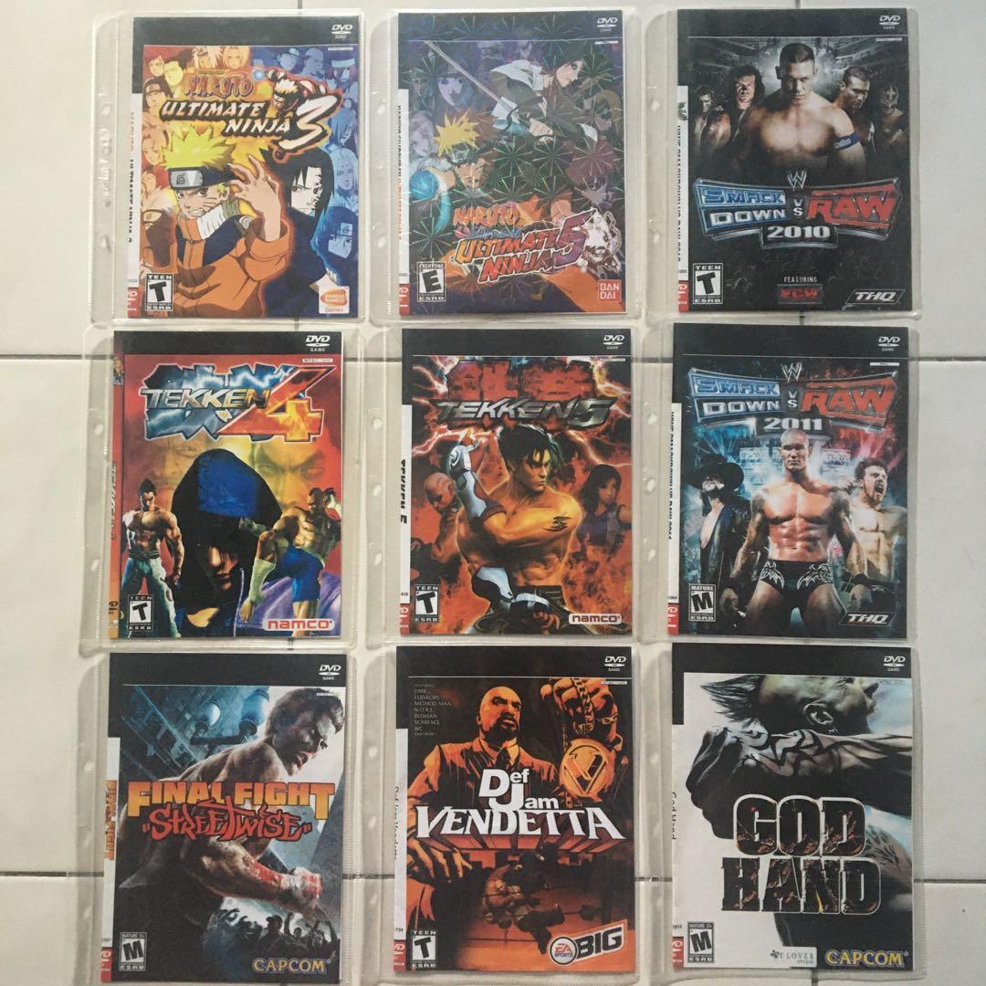 PS2 Fighting Games, Video Gaming, Video Games, PlayStation on Carousell