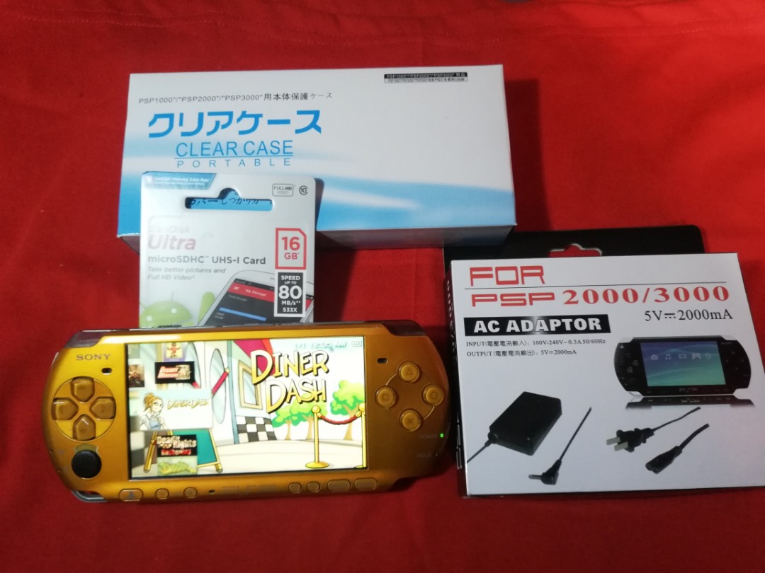 PSP 3000 MODEL SLIM, Video Gaming, Video Games, PlayStation on Carousell