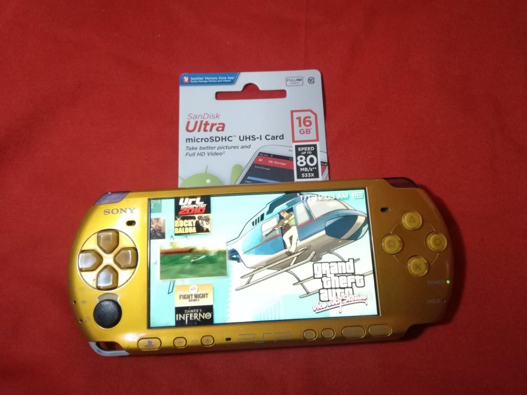PSP 3000 MODEL SLIM, Video Gaming, Video Games, PlayStation on Carousell