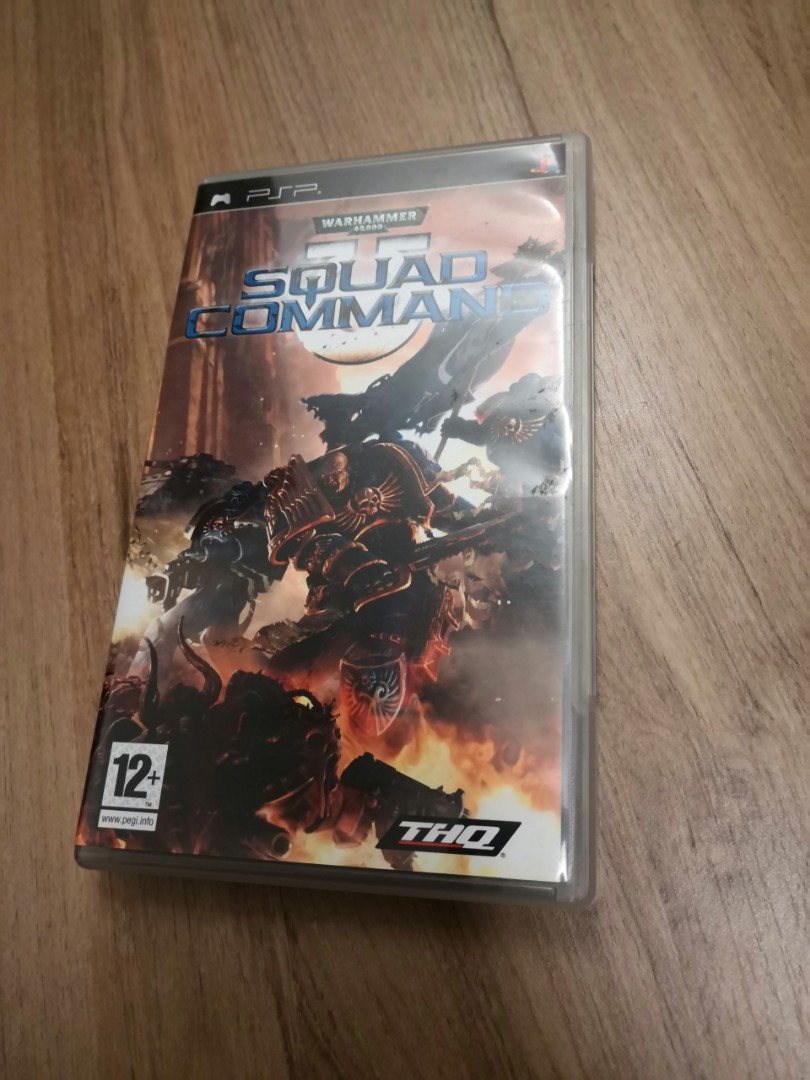 PSP Warhammer 40K Squad Command, Video Gaming, Video Games, PlayStation ...