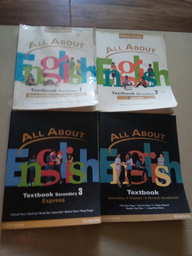 Secondary School English Textbooks, All About English, Hobbies & Toys ...
