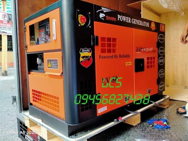 SHARK Italy 10kva-12kva Silent Type Diesel Generator w/ SmartGen Panel ...