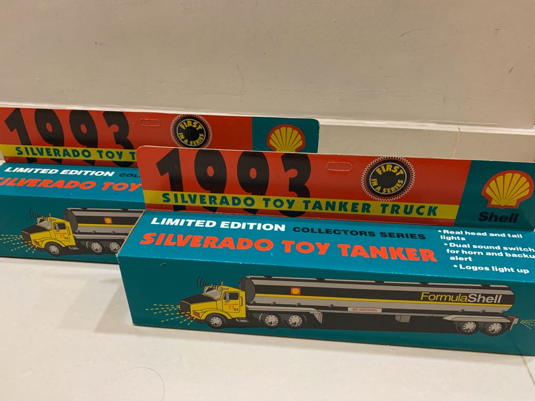 Shell Silverado Toy Tanker Truck 1993 Limited Edition, Hobbies & Toys ...