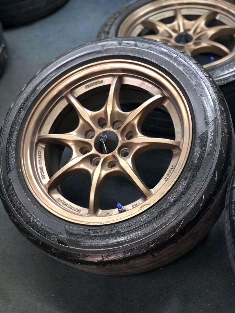 Sport Rim Mugen MF8 15x7jj pcd100/124, Auto Accessories on Carousell