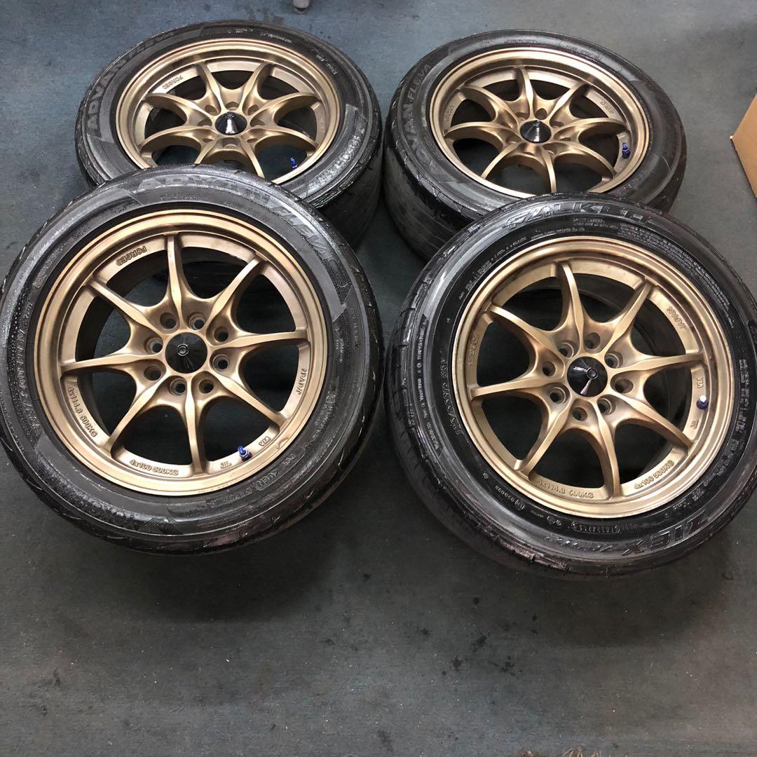 Sport Rim Mugen MF8 15x7jj pcd100/124, Auto Accessories on Carousell