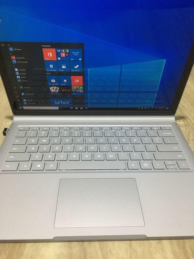 Surface Book 13”, Computers & Tech, Laptops & Notebooks on Carousell