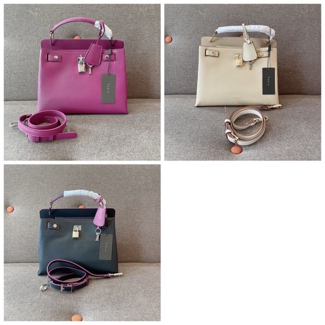 Tas Original pedro lock bag, Fesyen Wanita, Tas & Dompet di Carousell