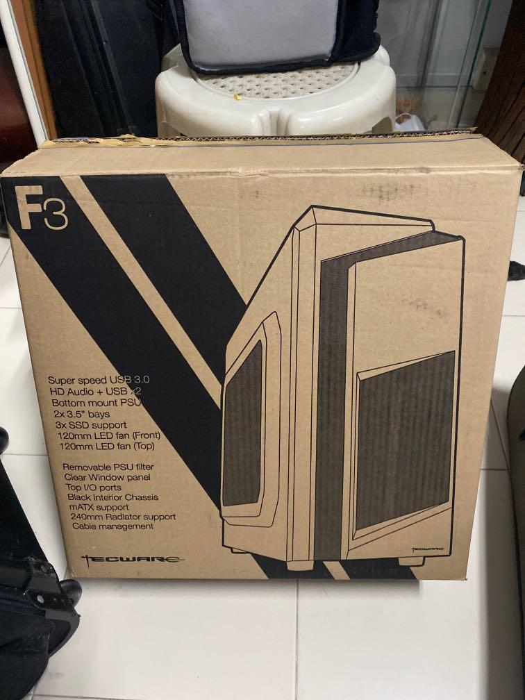 Tecware F3 mATX Case, Computers & Tech, Parts & Accessories, Computer ...