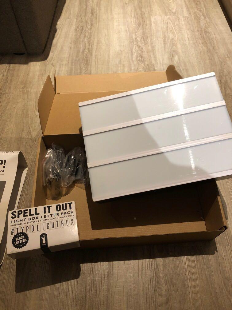 Typo Light Me Up Light Box, Babies & Kids, Baby Nursery & Kids ...