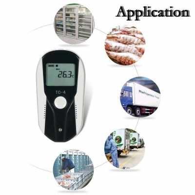 USB Temperature Data Logger TEMP Datalogger Recorder LCD Thermometer Recording Meter with ...