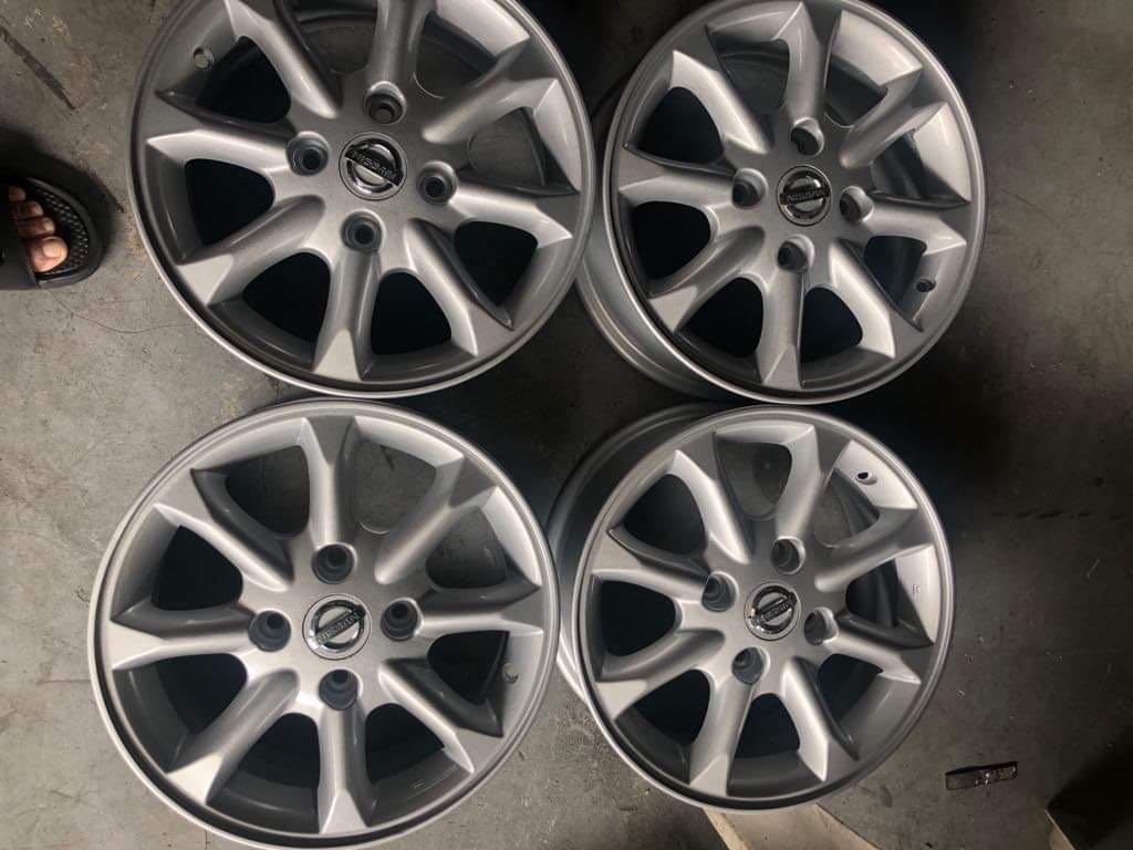 15" Nissan Mags used stock 4Holes pcd 114 sold as 4, Car Parts ...
