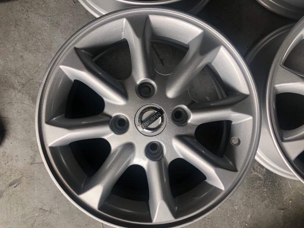 15" Nissan Mags used stock 4Holes pcd 114 sold as 4, Car Parts ...