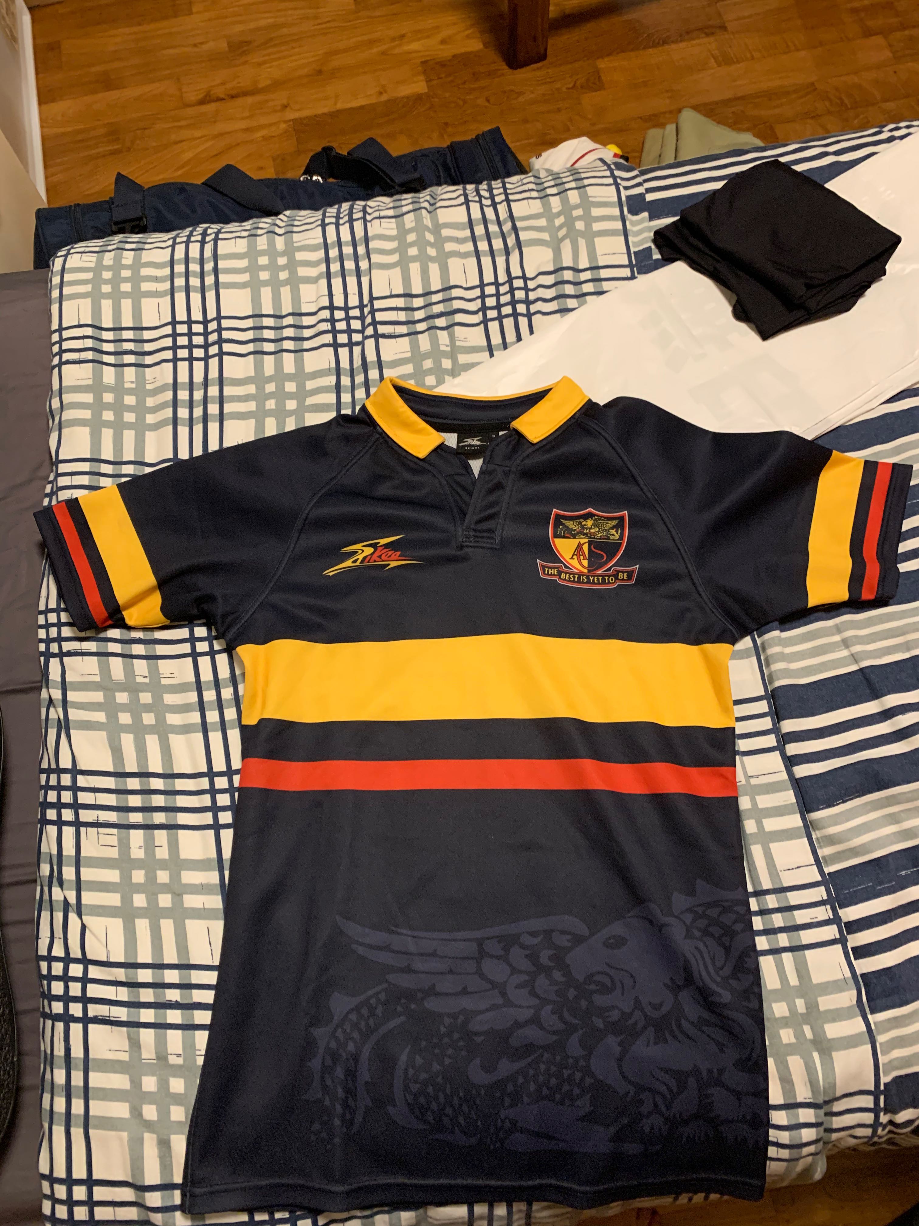ACS Rugby Jersey, Men's Fashion, Activewear on Carousell