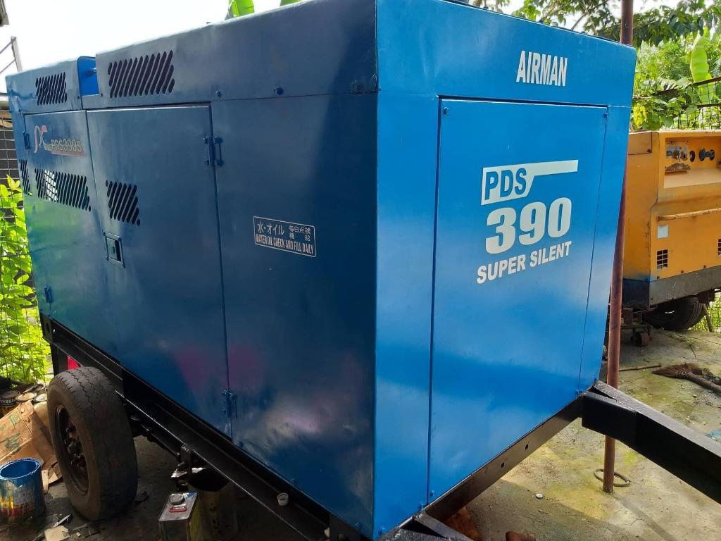 Air Compressor, 390 CFM, Japan Surplus, Commercial & Industrial ...