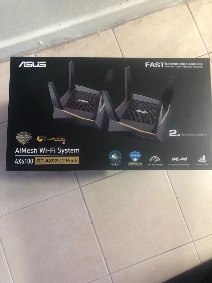 Asus RT-Ax92U, Electronics, Others on Carousell
