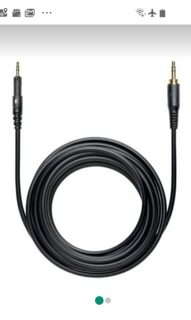 ATH-M40X ATH-M50 Original cable + 2 types cable, Audio, Portable Audio ...