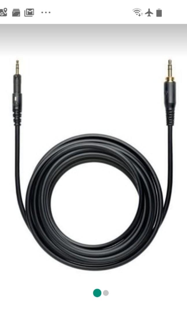 ATH-M40X ATH-M50 Original cable + 2 types cable, Audio, Portable Audio ...