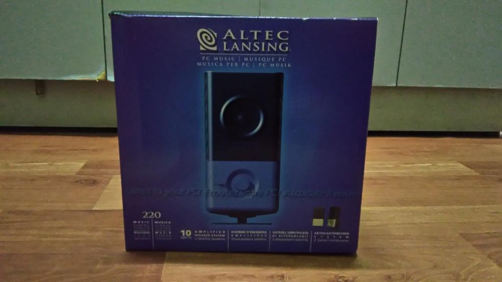 Brand New Speakers - Altec Lansing 220, Audio, Soundbars, Speakers ...